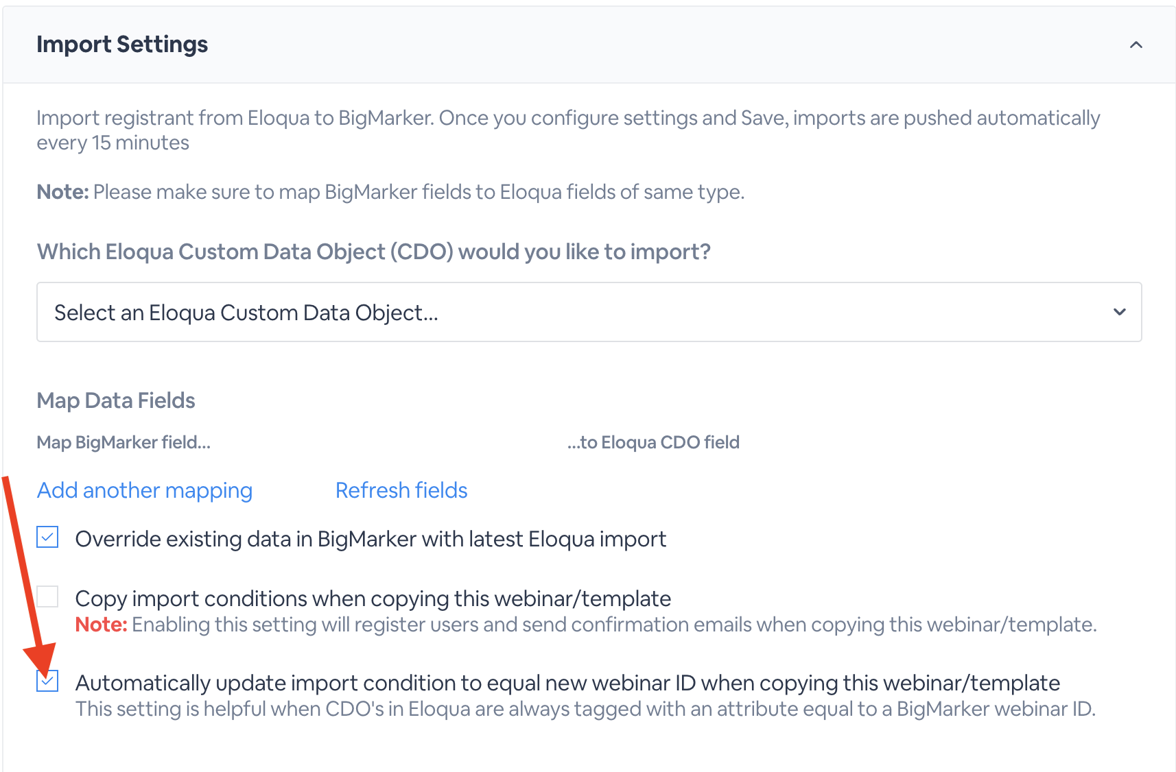 How to Integrate Eloqua with BigMarker